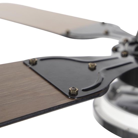 QAZQA fanattic - Stille LED Plafondventilator met Verlichting | Lamp en ...