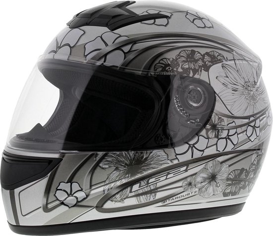 LS2 FF350 Helm Stardust 2 glans zilver | bol.com