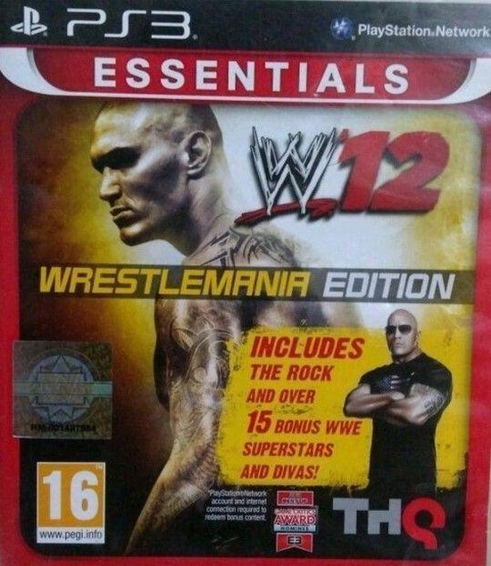 WWE '12 Wrestlemania Edition (Essentials) /PS3 | Games | bol.com