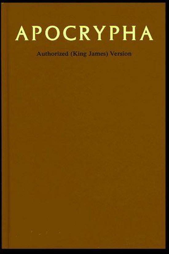 King James Version Apocrypha Bible (ebook), The Bible | 1230003404348 ...