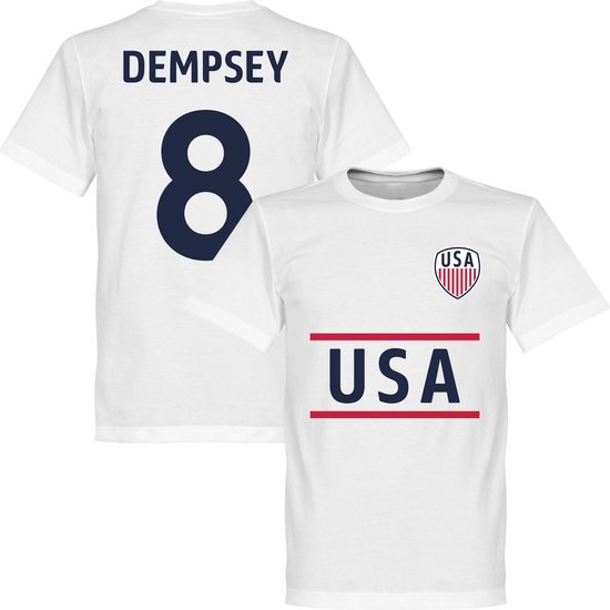 USA Dempsey 8 Team T-Shirt - M | bol