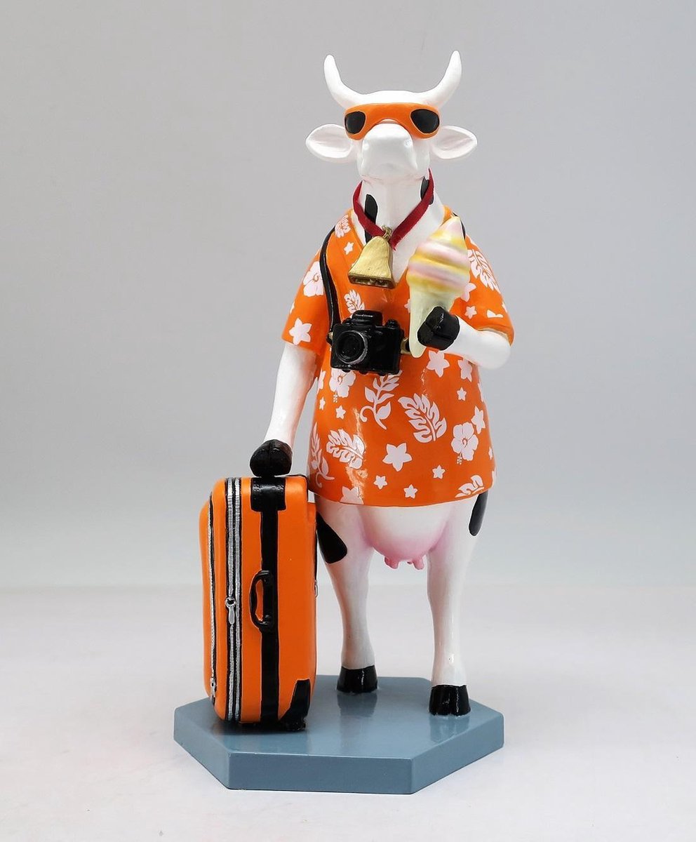 Cowparade Vacation Cow medium | bol