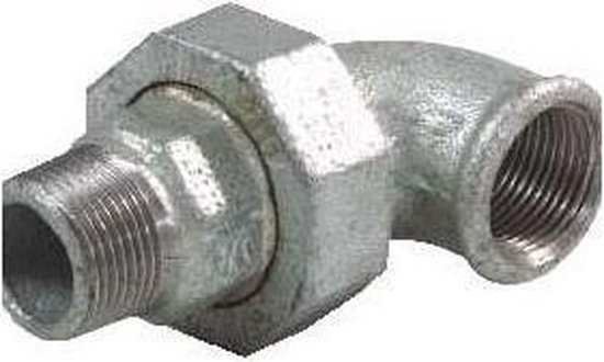 Nefit Industrial Nr.98 haakse koppeling conisch met binnen- en buitendraad 2... | bol