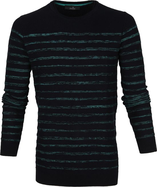 Vanguard Trui Strepen Zwart - Zwart maat L | bol.com