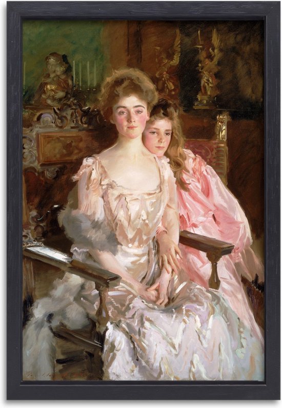 Mevrouw Fiske Warren (Gretchen Osgood) en haar dochter Rachel - John ...