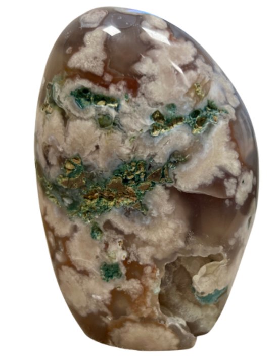 Agaat bloem edelsteen sculptuur nr.11 | bol