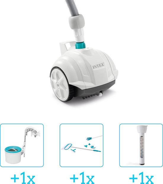 Zwembadonderhoud - Intex Zwembad stofzuiger ZX50 - Automatisch - 28007 ...