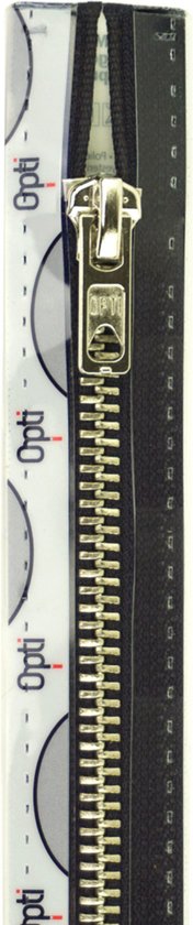 Opti 8055 M60 nikkelkleurige metaalrits 6mm deelbaar 65 cm zwart | bol