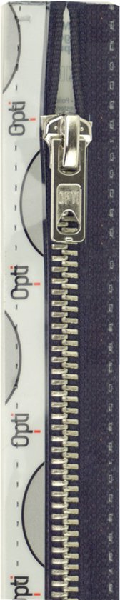 Opti 8055 M60 nikkelkleurige metaalrits 6mm deelbaar 60 cm | bol