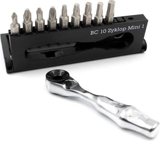 Bit Check 05073645001 Bits, 10-delige set, BC BR 9, inclusief ratel | bol