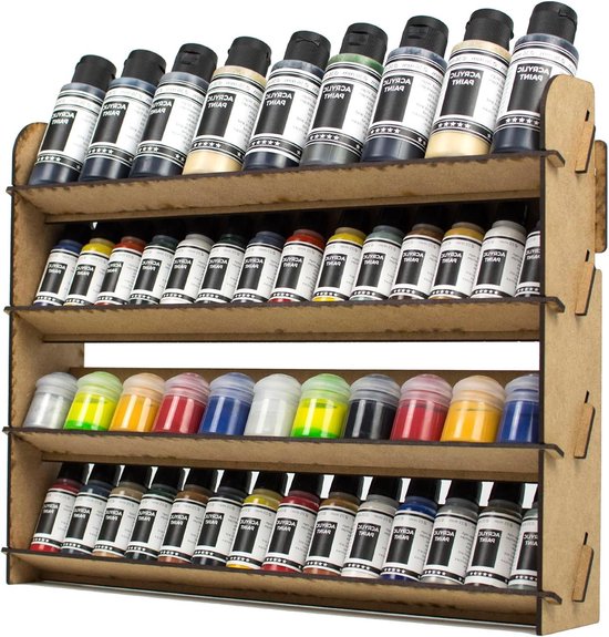 Model Paint Rack - Hobby Craft Organizer Stand for Citadel Vallejo ...