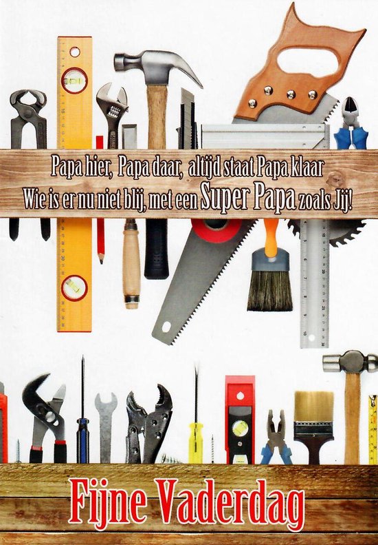 Wenskaart | 10 stuks | Fijne vaderdag | bol