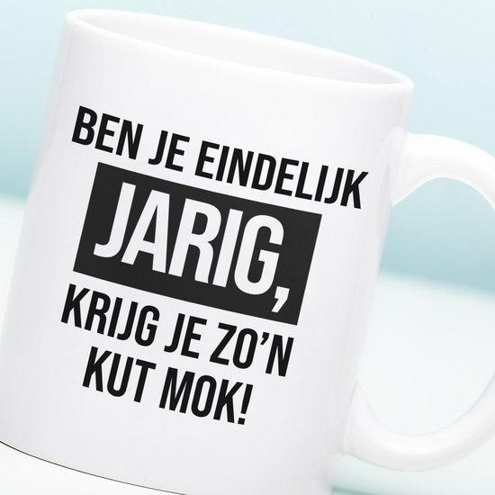 Ditverzinjeniet.nl Mok Ben Je Eindelijk Jarig | bol
