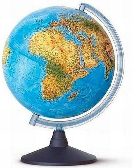 Wereldbol verlicht Ø30cm - wereldbol kinderen - topografie ...
