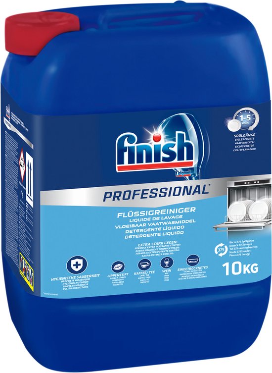 Finish Professional Vaatwasmiddel Vloeibaar - Voor industriële ...