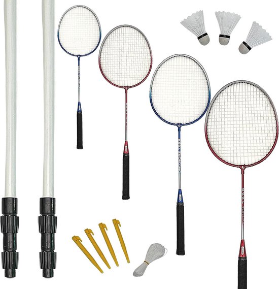 Sport 4-delig Badminton Game - Multi-Colour met Best Kwaliteit ...