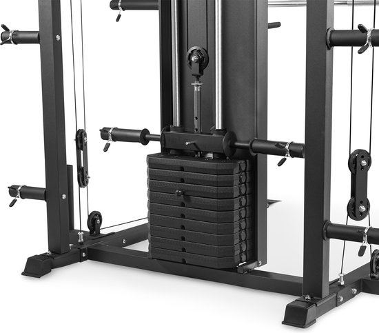 Dione S2 Smith Machine Cable Cross - 50kg Gewichten - Uitbreidbaar | bol