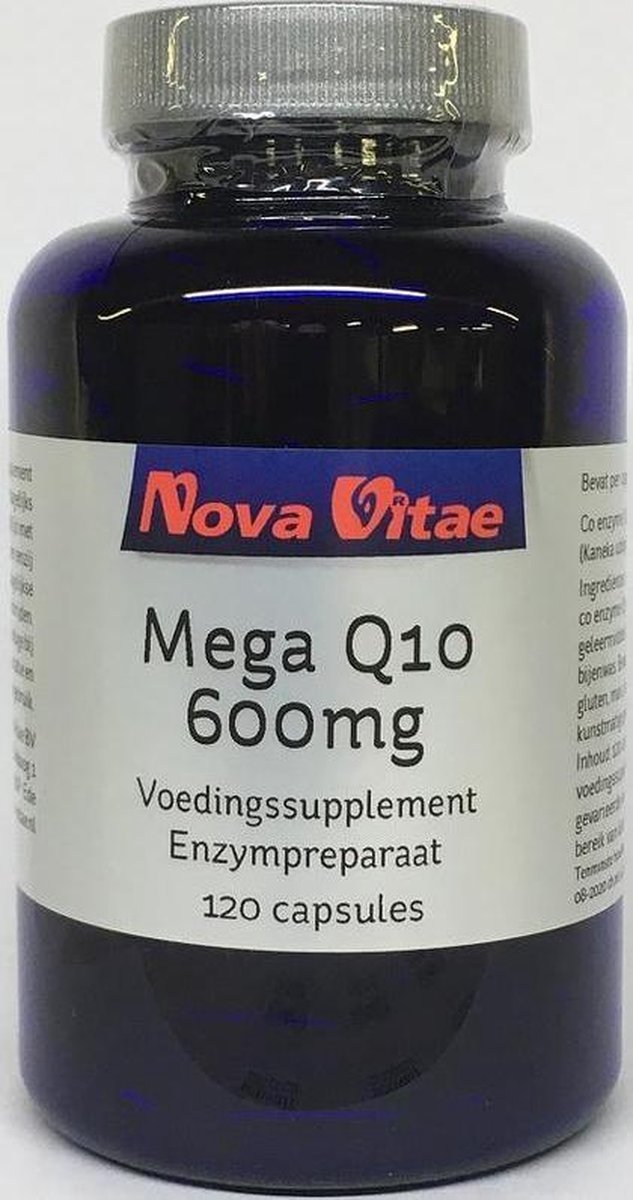 Nova Vitae Mega Q10 600 Mg - 120ca | bol.com