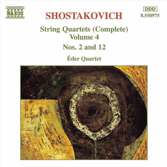 Shostakovich: String Quartets Vol 4 / eder Quartet, Eder String Quartet | CD (album) |... | bol.com