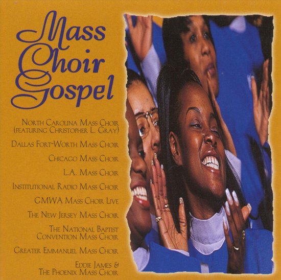 Mass Choir Gospel, Eddie James | CD (album) | Muziek | bol
