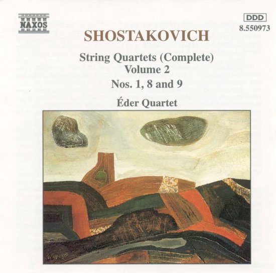 Shostakovich: String Quartets Vol 2 / eder Quartet, Eder-Quartett | CD (album) | Muziek | bol.com