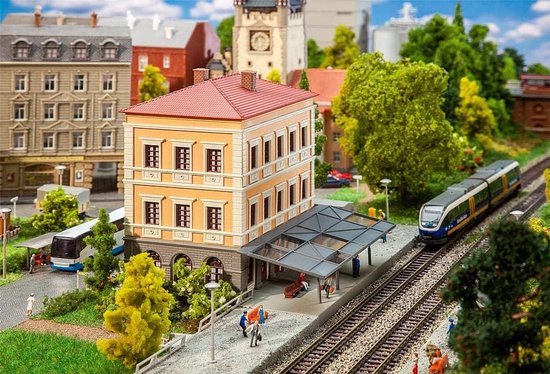 Modelbouw Station - Bouwpakket Trein - Modelspoor Schaal ...