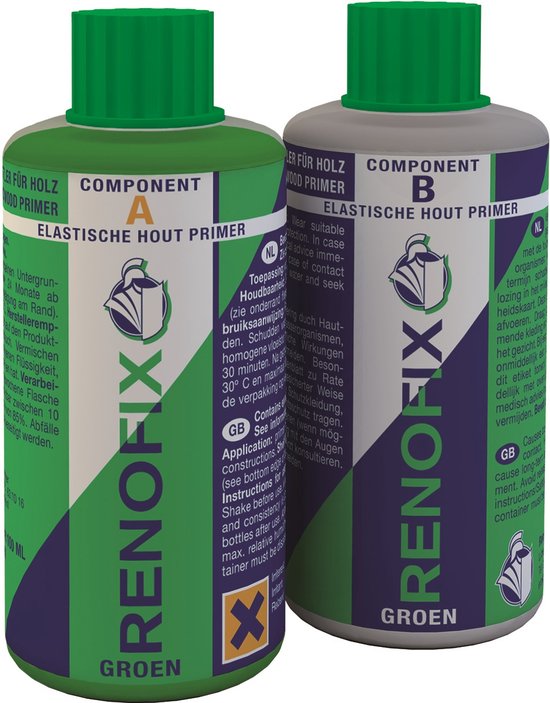 Renovaid Renofix - Impregneer vloeistof - 2 Componenten - Epoxy basis ...