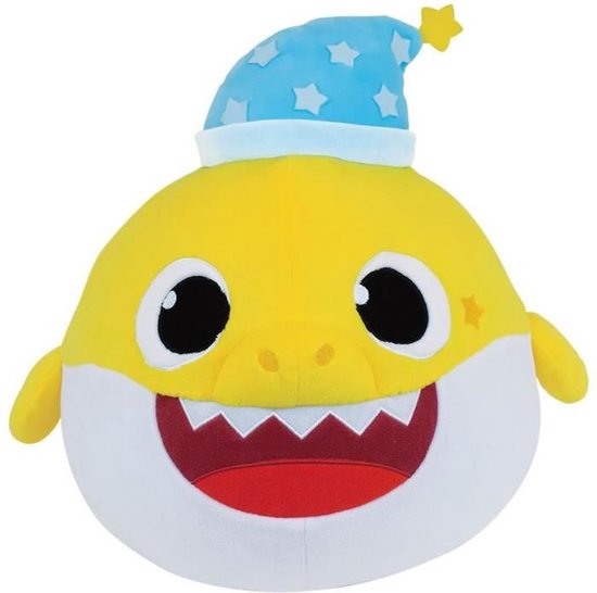 Pinkfong Knuffel Baby Shark Good Night 45 Cm Pluche Geel | bol