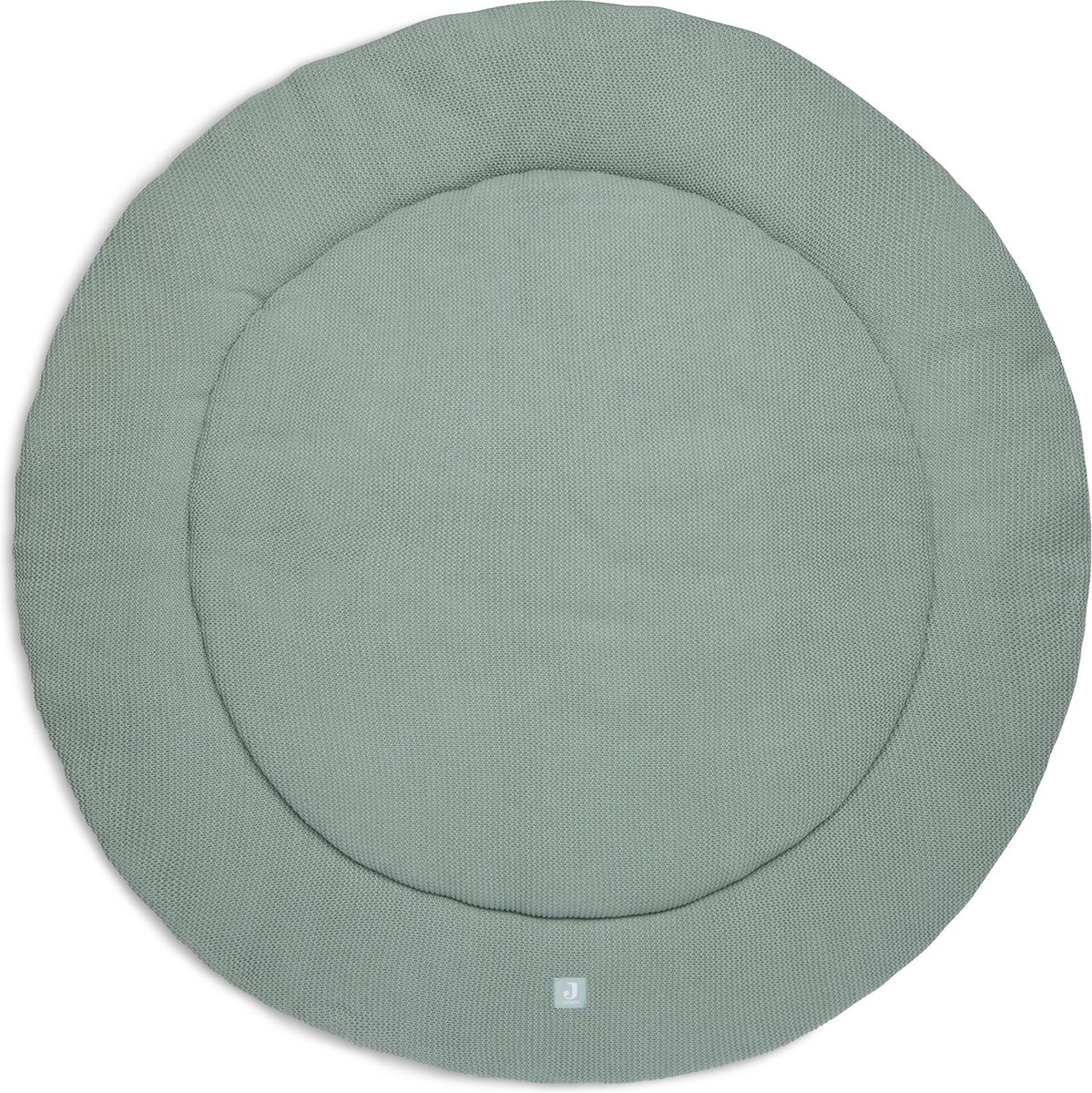 Jollein Boxkleed Rond ⌀ 95cm Basic Knit - Forest Green | bol.com