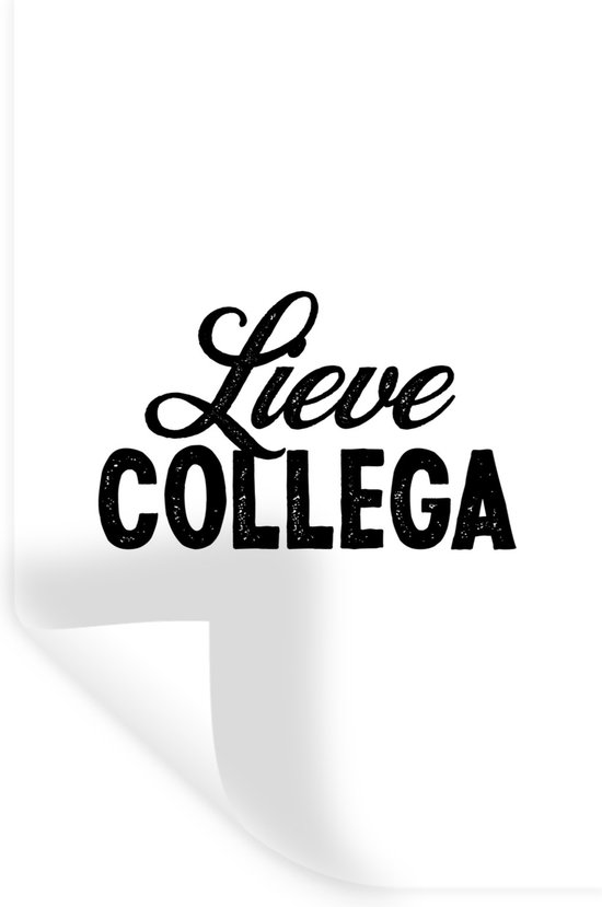 Muurstickers - Sticker Folie - 'Lieve collega' - Spreuken - Quotes ...
