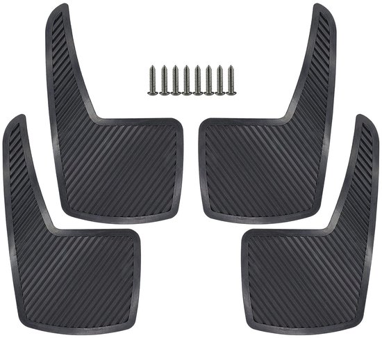 Universele rubberen spatlappen - zware kwaliteit - set van 4 - 21x36 cm ...