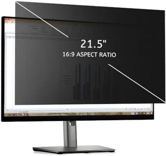 PolkaHome Verwijderbaar Computer Privacy Scherm 21,5 Inch voor 16:9 ...