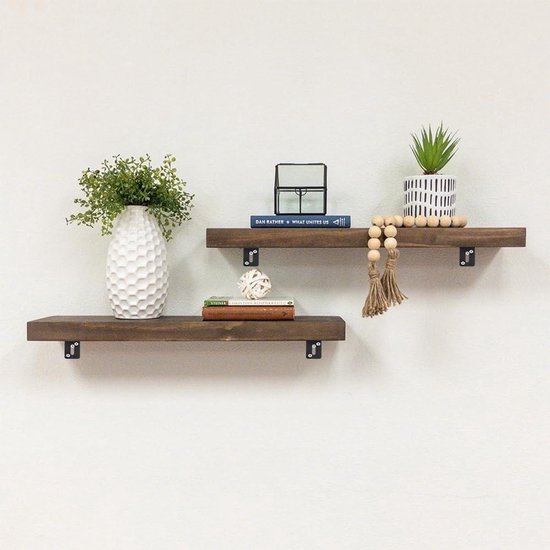 Allecto Plus - Verstelbare Bevestigingshoeken 6 Stuks Zwart | L-vormige ...