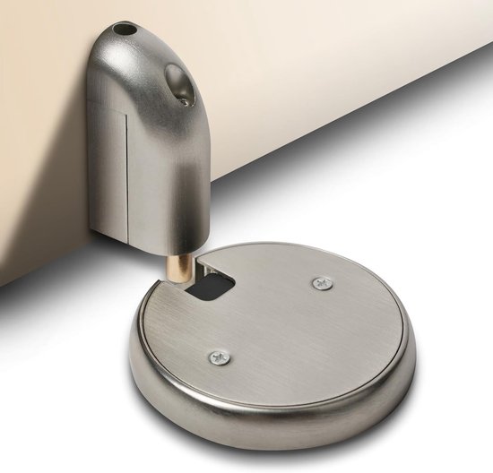 2 stuks Deurstopper, verstelbare deurstopper zonder ponsen, mechanische ...