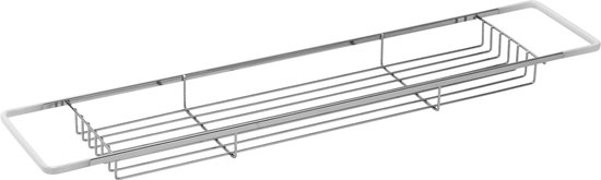 Croydex Rost frei Flat Bar Bad Rack, Zilver, 45 x 650 x 135 mm | bol