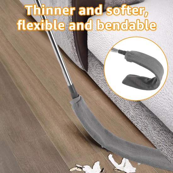 Extendable Dust Cleaning Artifact - 1.2m-2.5m - Telescopic Flat Duster ...
