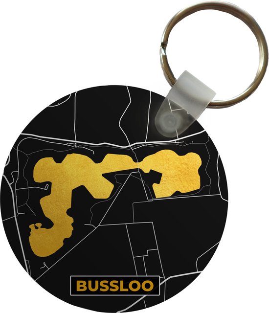 Sleutelhanger - Kaart - Plattegrond - Stadskaart - Nederland - Bussloo ...