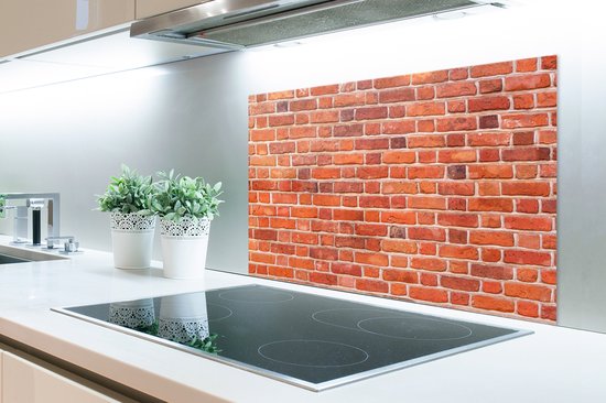 Spatscherm - Muren - Robuust - Baksteen - Spatwand - Keuken achterwand ...