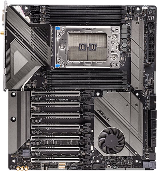 Asrock WRX 80 CREATOR AMD WRX80 Socket sWRX8 Verlengd ATX | bol.com