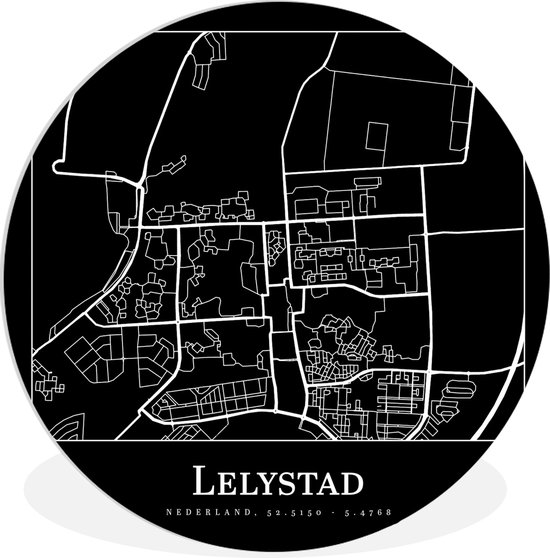 Wall Circle - Wall Circle Indoor - Map - Map - Lelystad - City Map ...