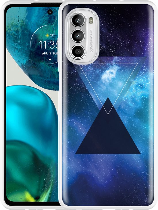 Motorola Moto G52 Hoesje Space - Designed by Cazy | bol