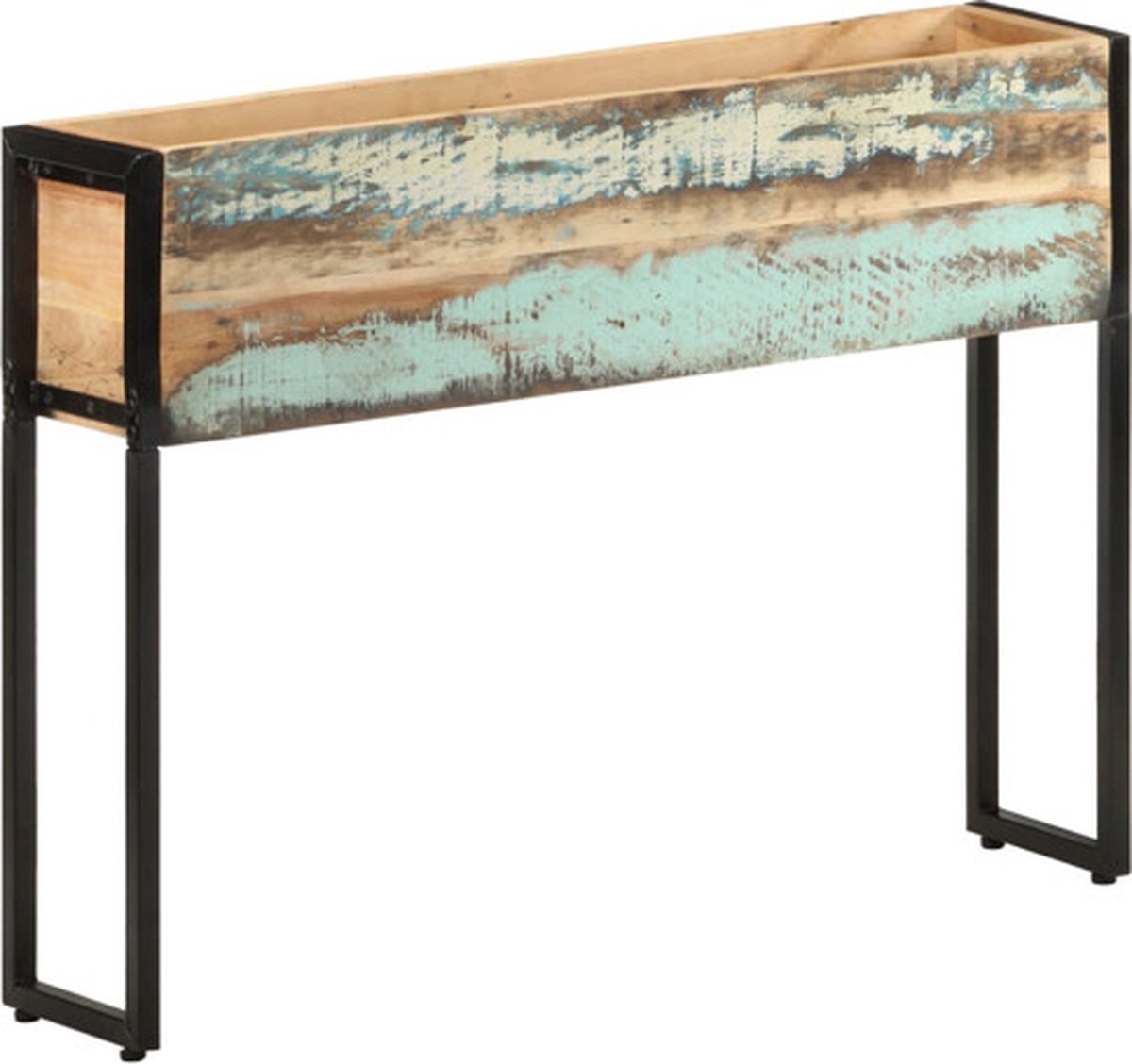 vidaXL Plantenbak 90x20x68 cm massief gerecycled hout | bol.com