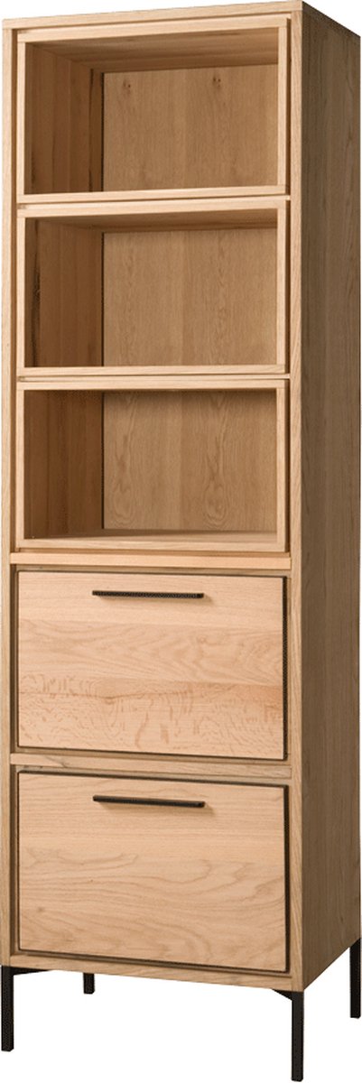 TOFF Ravenna - Bookcase 2 drws. 3 niches - 60 | bol