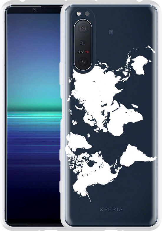 Sony Xperia 5 II Hoesje World Map Designed by Cazy | bol.com