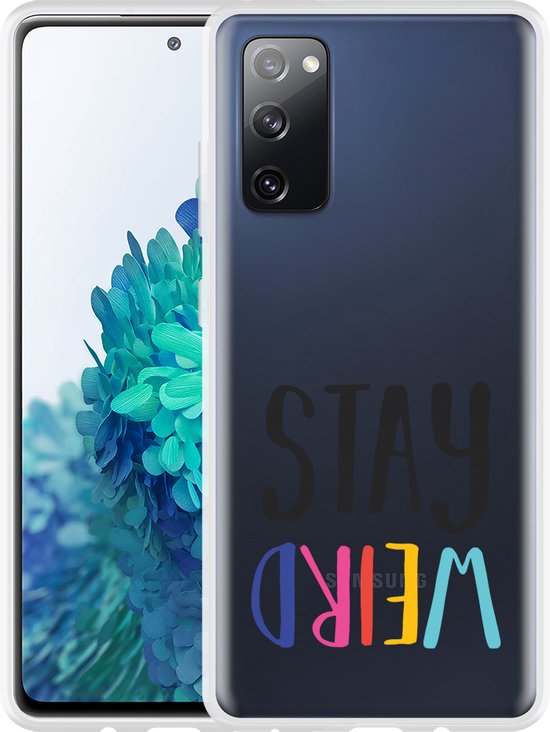 Samsung Galaxy S20 FE Hoesje Stay Weird - Designed by Cazy | bol