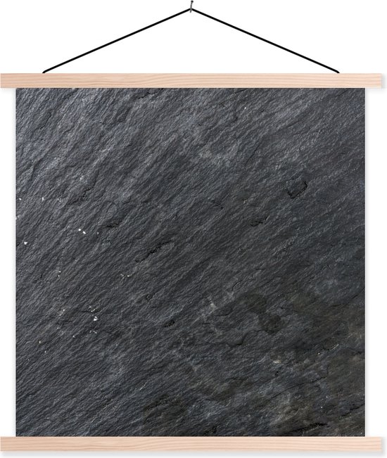 Posterhanger incl. Poster 90x90 cm - Schoolplaat - Natuursteen ...