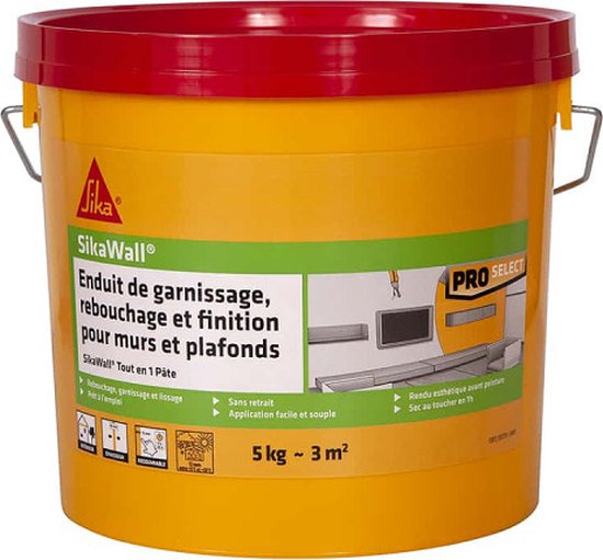 SIKA SikaWall alles-in-een pasta vullende pleister - 5kg | bol.com