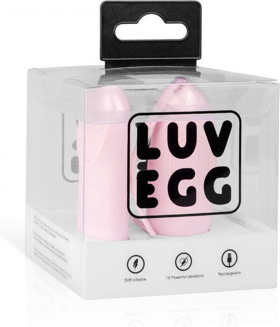LUV EGG Vibrerend Eitje - Met afstandsbediening - 10 vibratiestanden ...