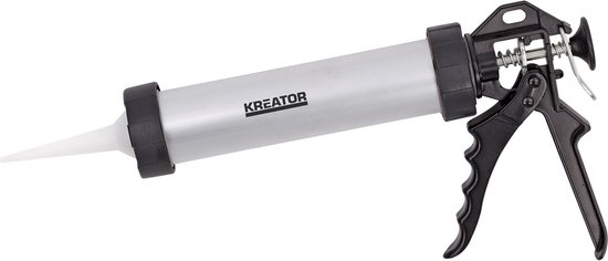 Kreator aluminium kitpistool kitspuit gesloten 225mm/310ml (KRT551004 ...