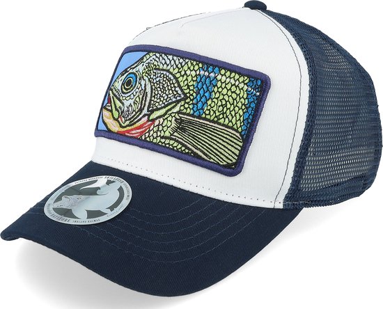 Hatstore- Kids Big Giant Perch French Navy/White Trucker - Skillfish ...